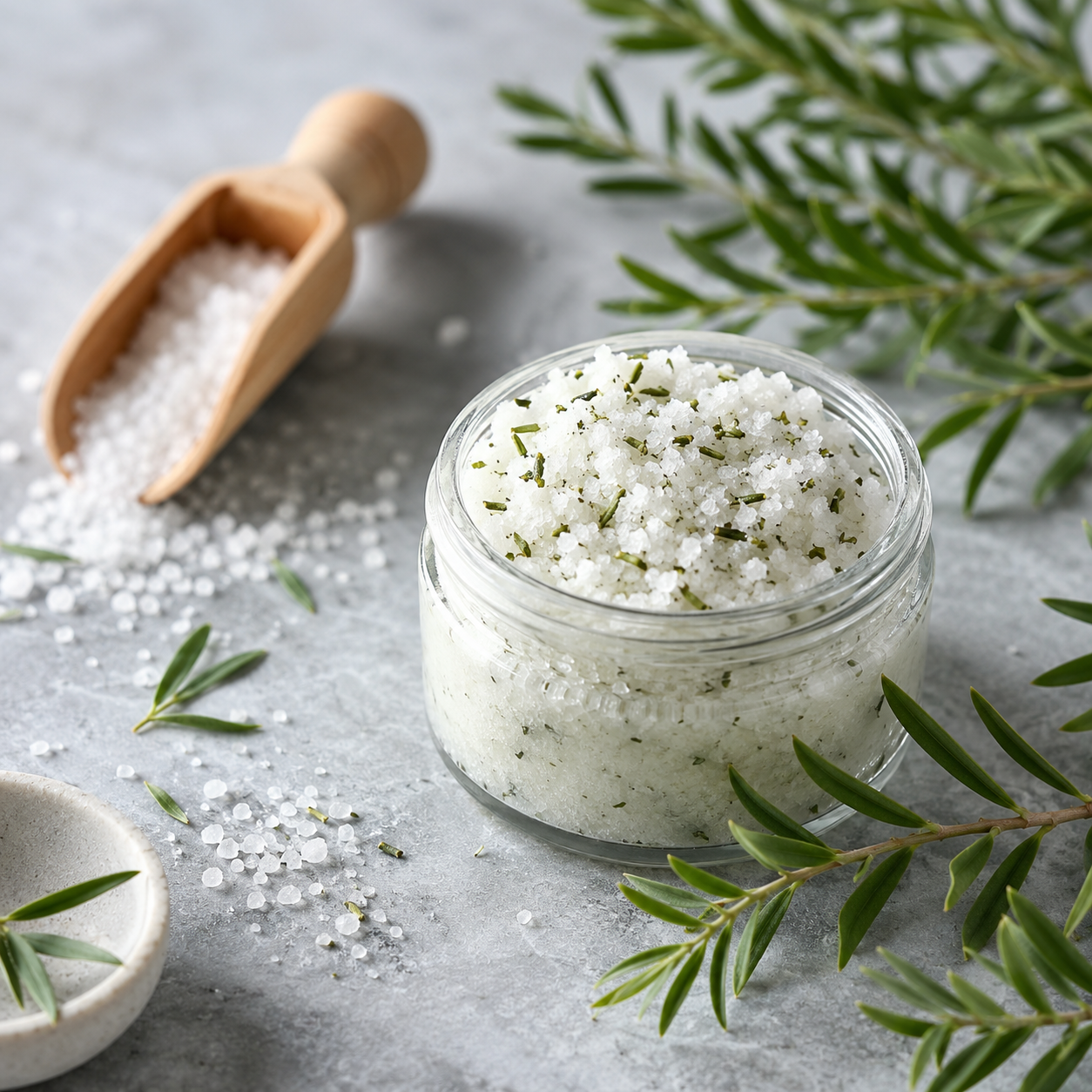 Sea Salt Tea Tree Oily Scalp Scrub